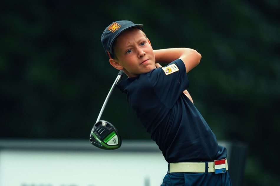 Tom Hendriks hard op weg naar golfdroom